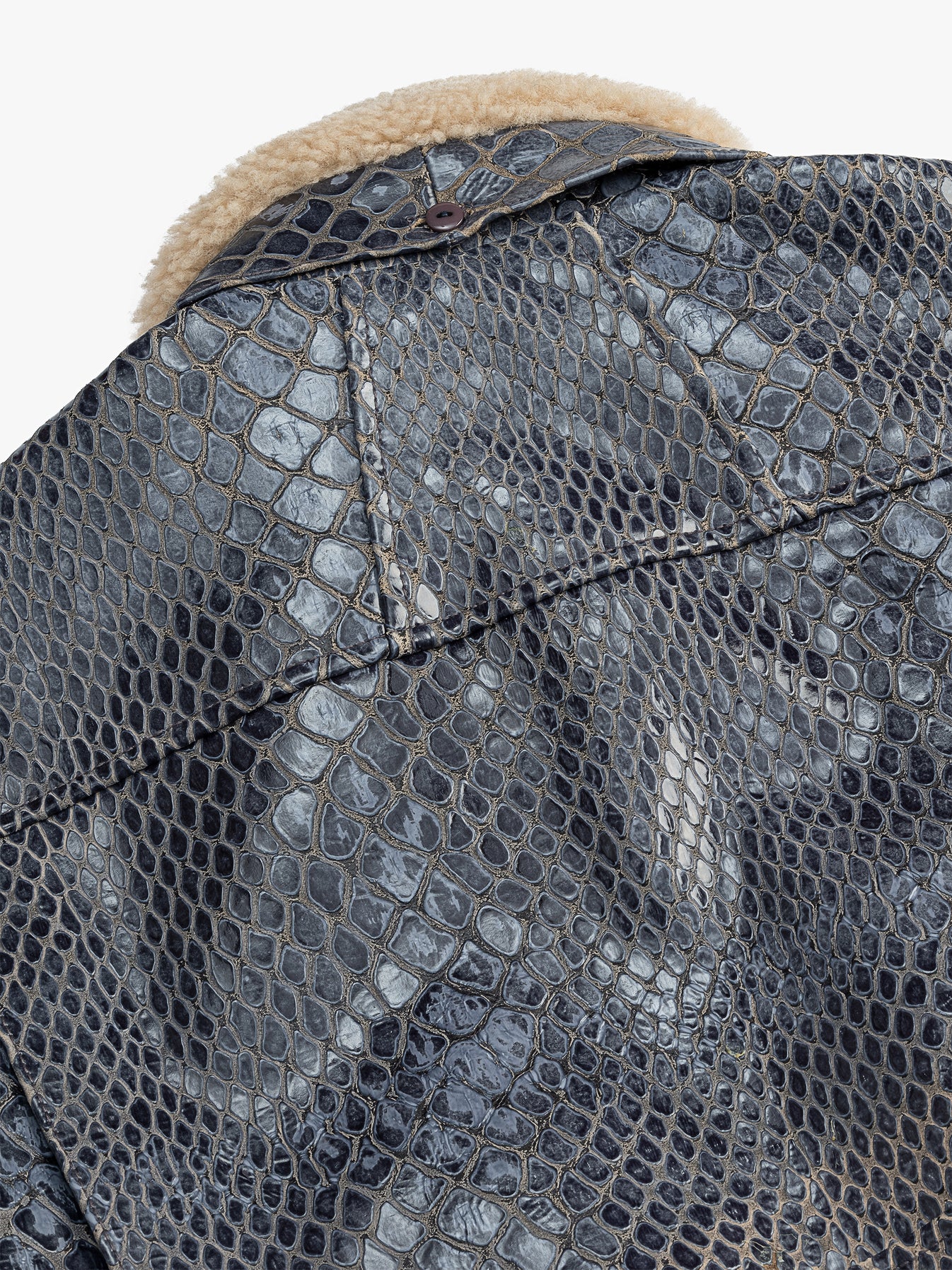 BLUE CROCODILE PILOT JACKET – R H U D E