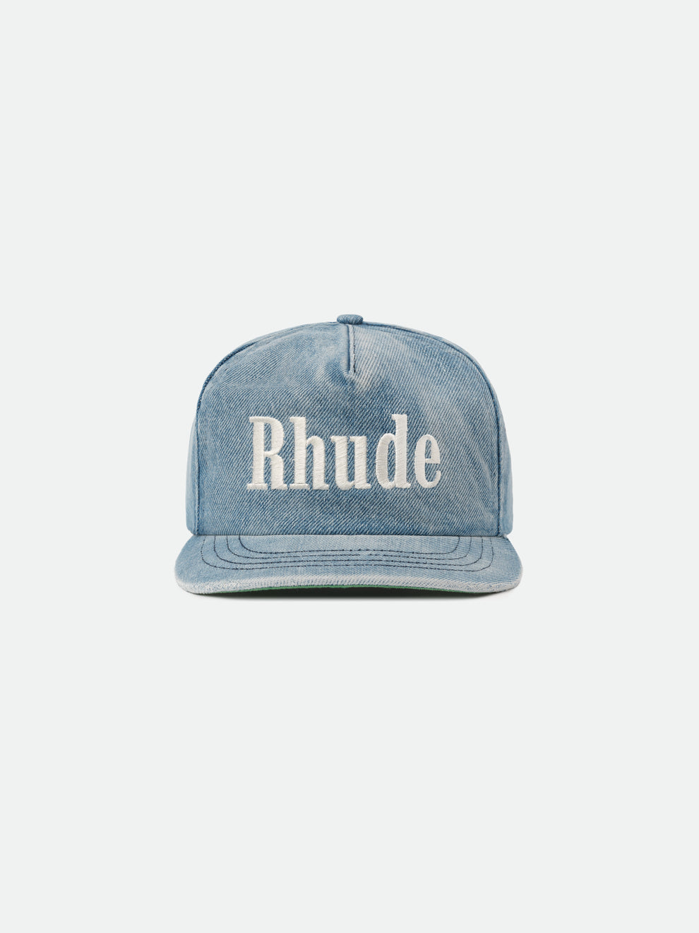RHUDE LOGO DENIM HAT – R H U D E