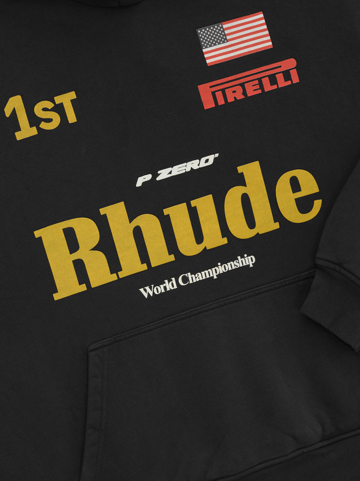 RHUDE WORLD CHAMP HOODIE – R H U D E
