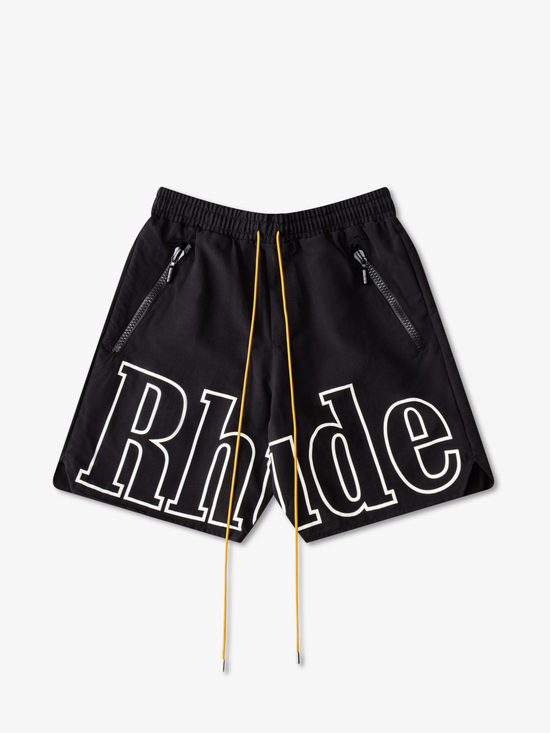 RH LOGO SHORTS – R H U D E